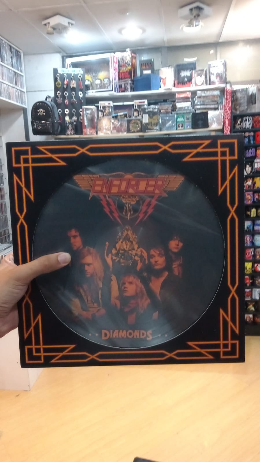 ENFORCER - DIAMONDS (PICTURE) - Lets Rock Store