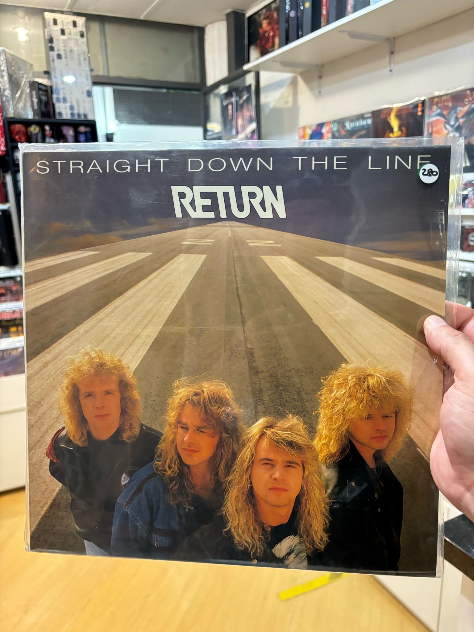 RETURN - STRAIGHT DOWN THE LINE - Lets Rock Store