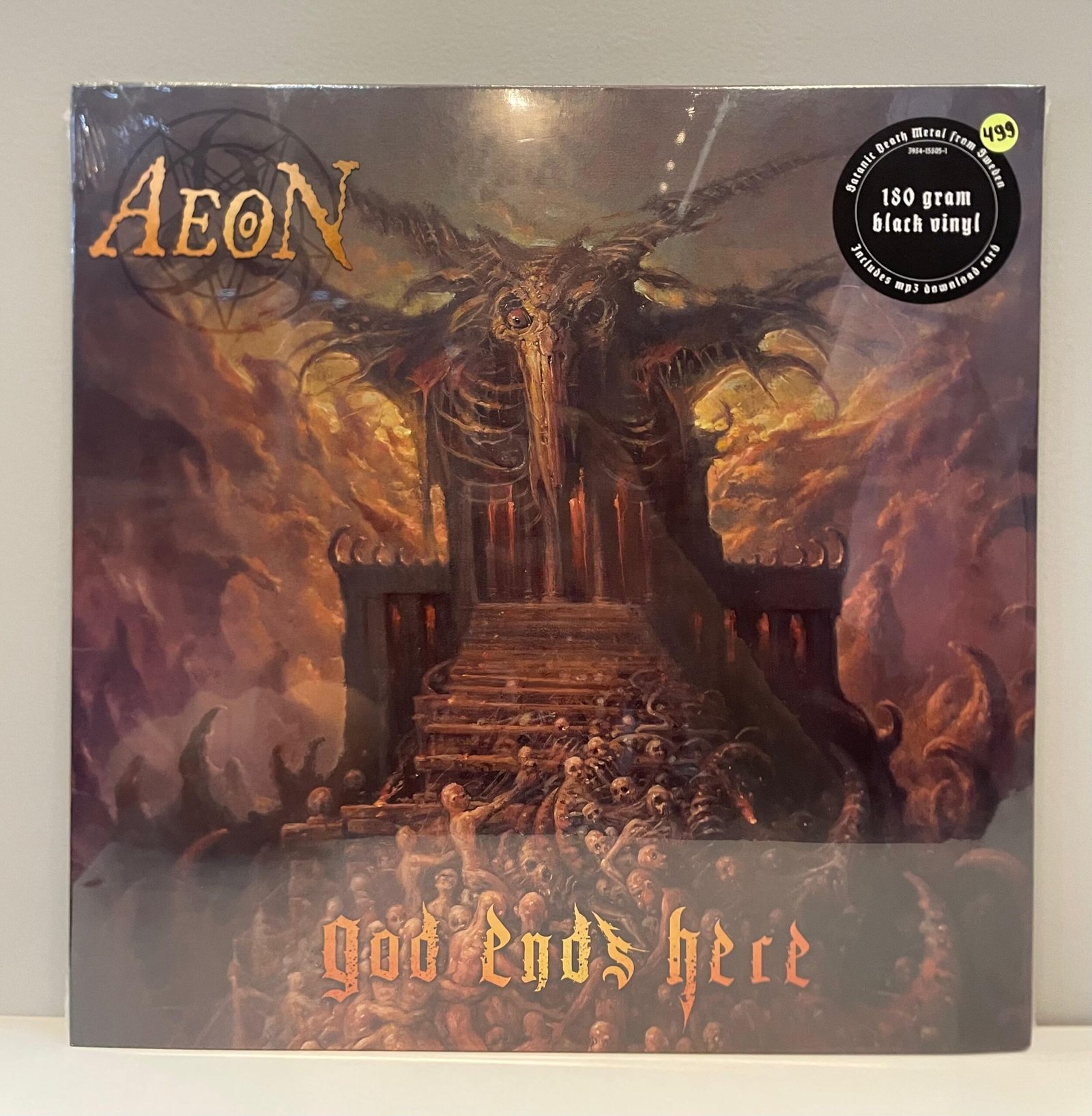 AEON - GOD ENDS HERE - Lets Rock Store