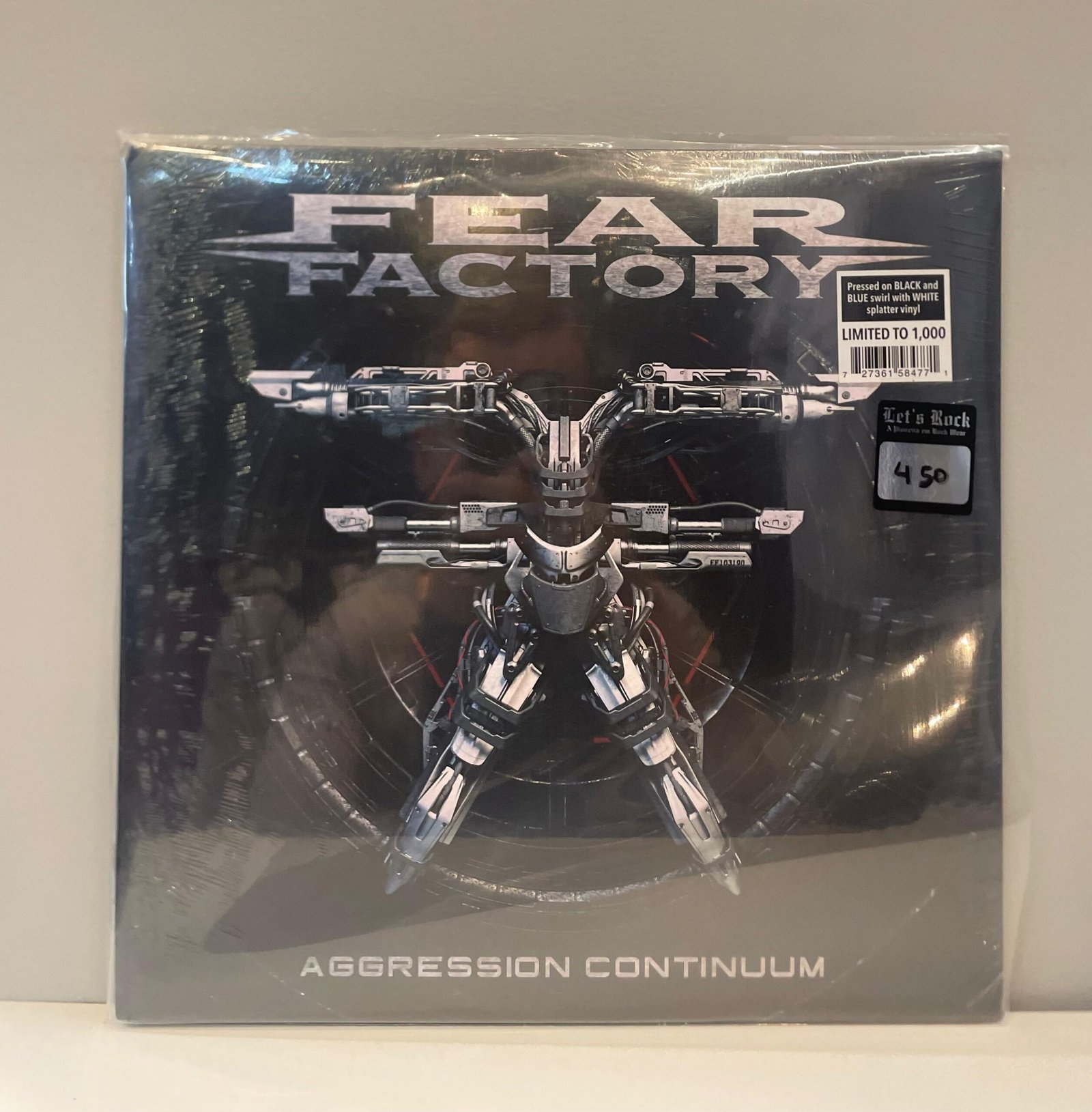 FEAR FACTORY - AGGRESSION CONTINUUM - Lets Rock Store