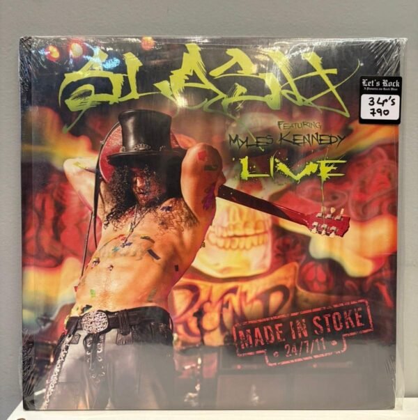 SLASH - LIVE MADE IN STOKE, 24/7/11 (3 LP's) - Lets Rock Store